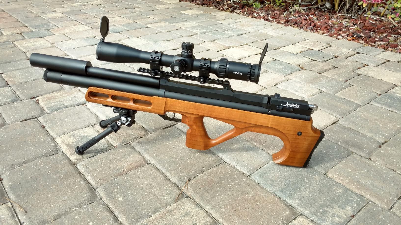 EDGun Matador R3M Standard .25,22…With Off Set Mod – Talonairgun